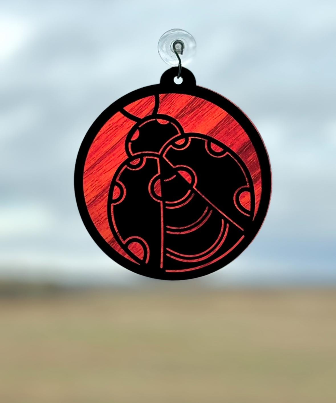 Ladybug Suncatcher SVG | Garden Life Sun Catcher Cut File | Lady Bug ...