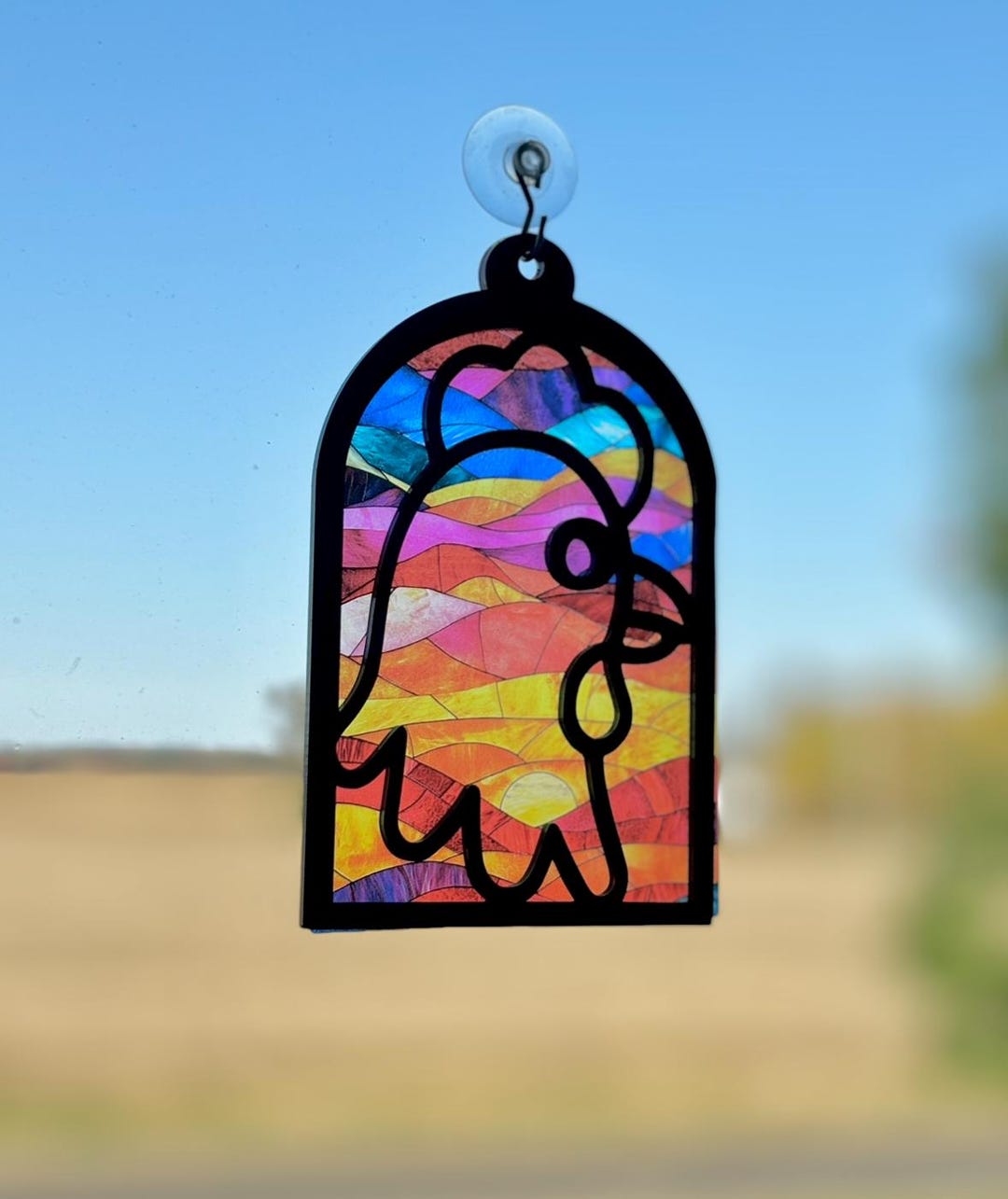 Chicken Suncatcher | Farm Sun Catcher | Chicken Cut File | Rooster ...