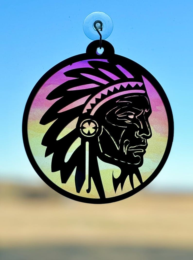 Native American Suncatcher SVG Indigenous Sun Catcher Cut File for ...