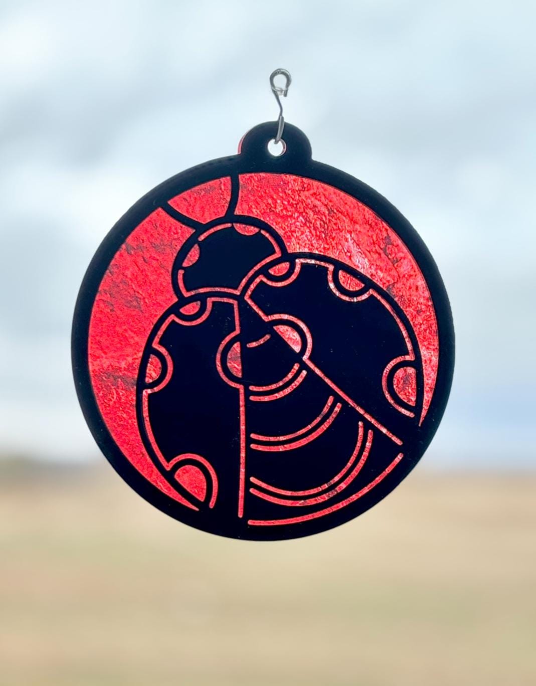 Ladybug Suncatcher SVG | Garden Life Sun Catcher Cut File | Lady Bug ...