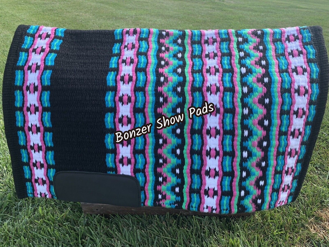 Western Show Pad Custom Saddle Pad Western Saddle Pad Saddle Blanket ...