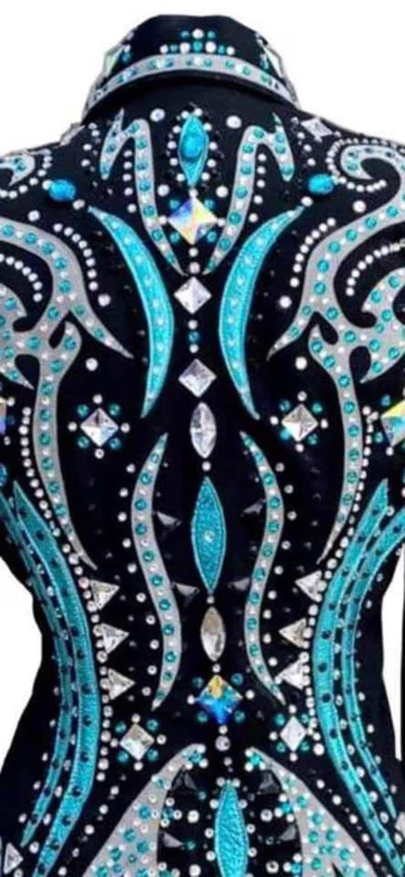 Showmanship Jacket Western Show Jacket Horse Riding Jacket Horsemanship ...