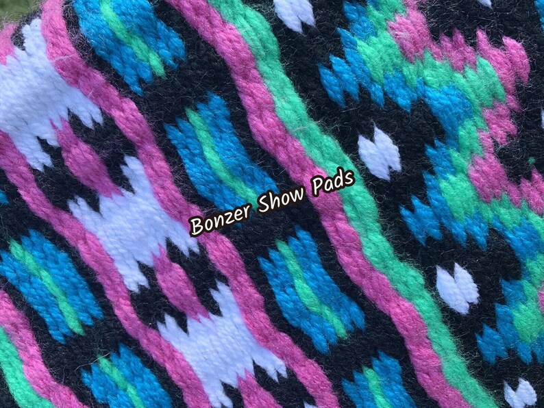 Western Show Pad Custom Saddle Pad Western Saddle Pad Saddle Blanket ...