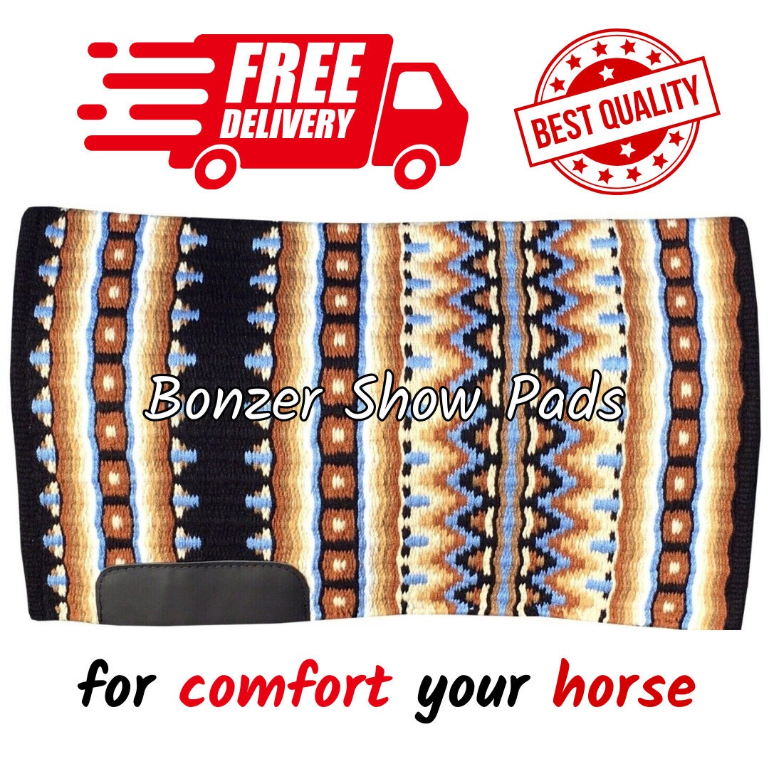 Western Show Pad Custom Saddle Pad Western Saddle Pad Saddle Blanket ...