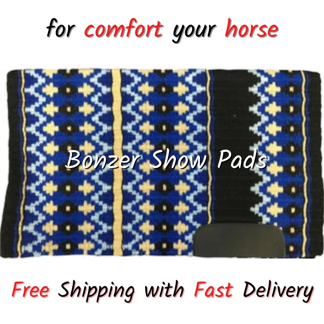 Western Saddle Pad Custom Saddle Pad Western Show Pad Saddle Blanket ...