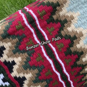 Western Show Pad Custom Saddle Pad Western Saddle Pad Saddle Blanket ...