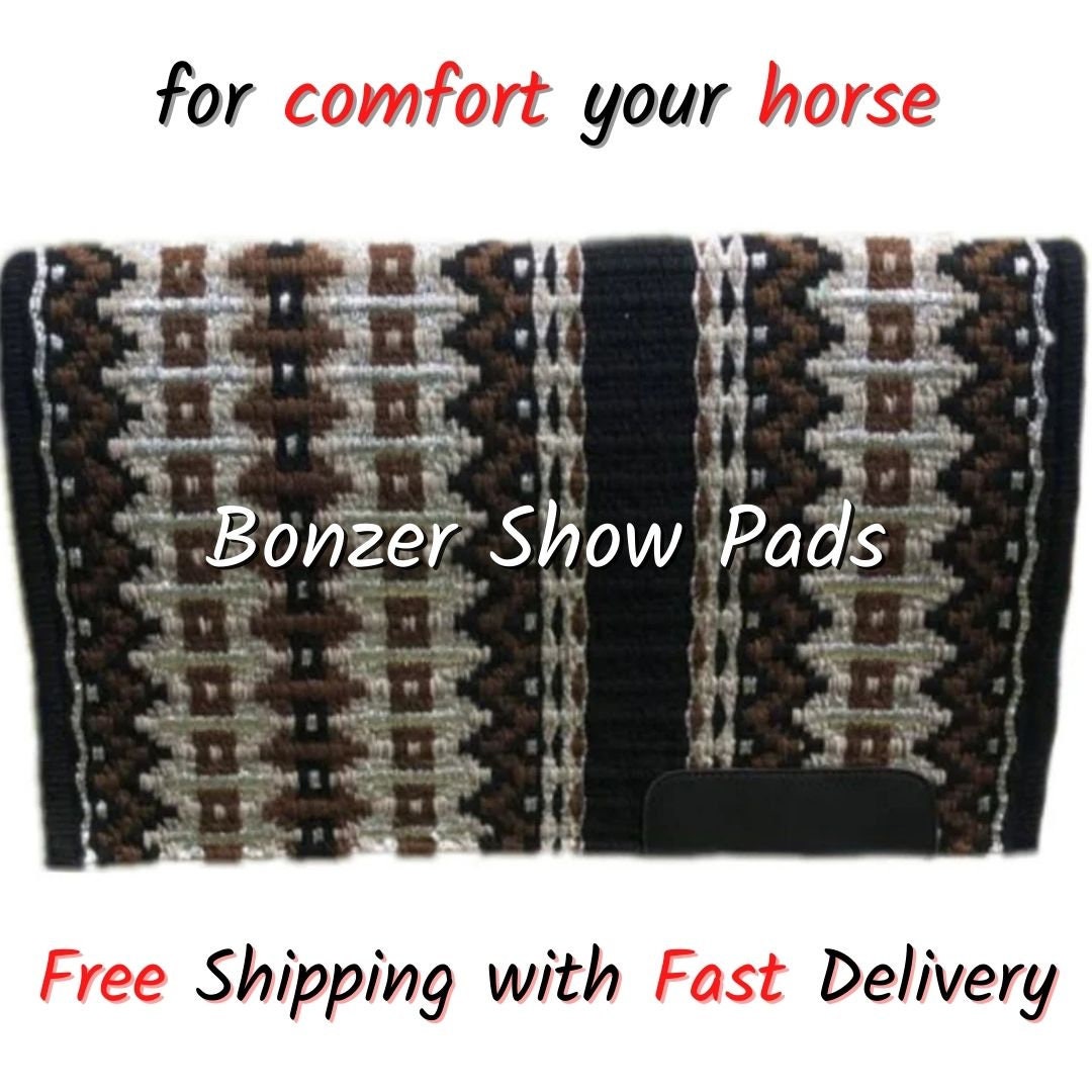 Western Show Pad Custom Saddle Pad Western Saddle Pad Saddle Blanket ...