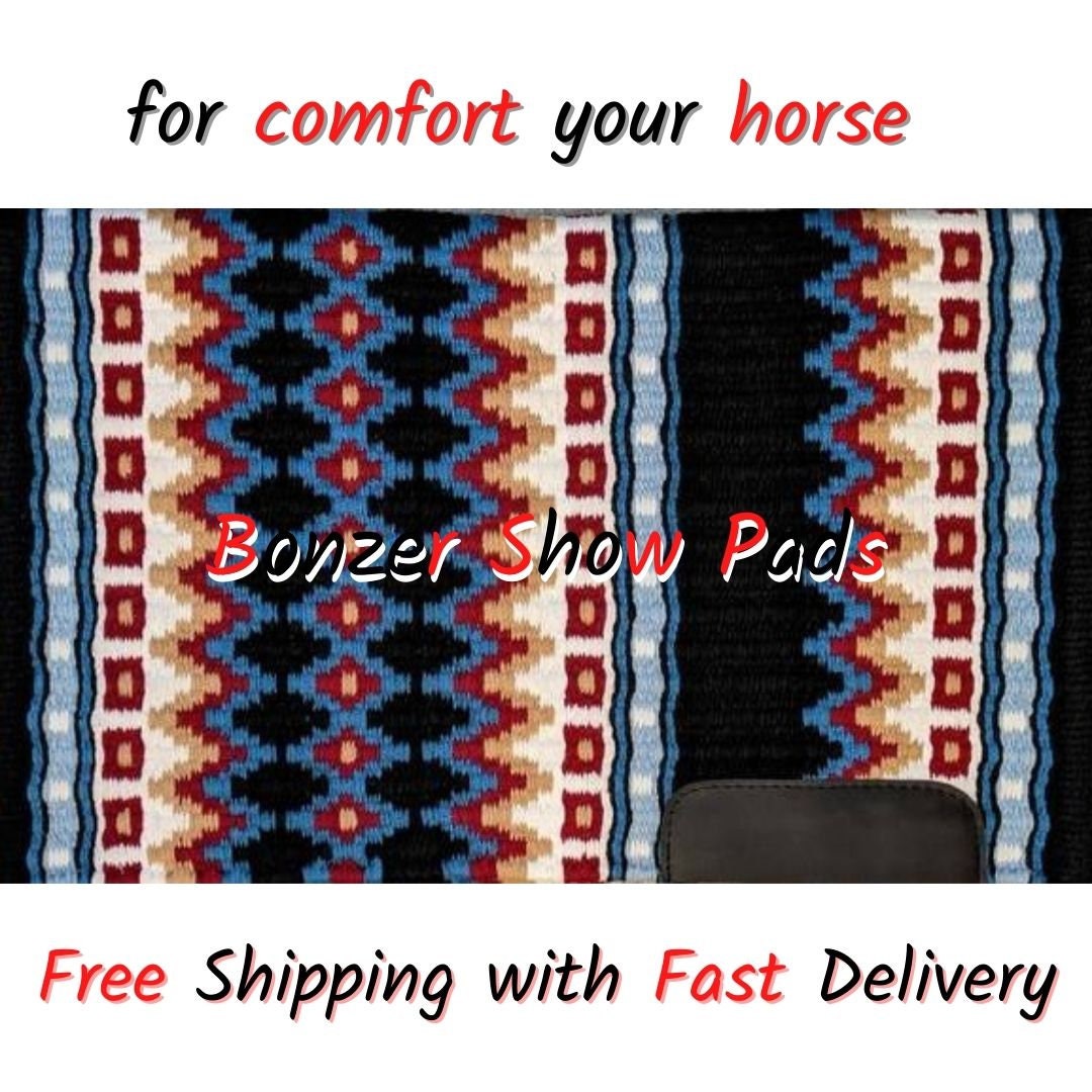 Western Show Pad Custom Saddle Pad Western Saddle Pad Saddle Blanket ...