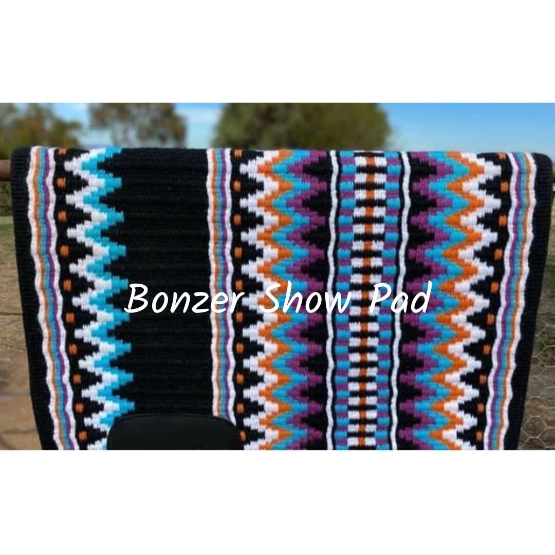 Western Show Pad Custom Saddle Pad Western Saddle Pad Saddle Blanket ...