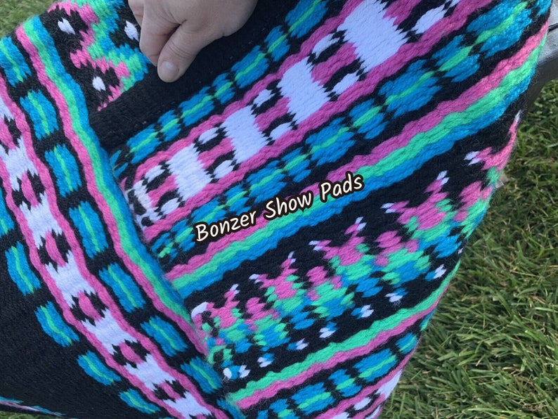 Western Show Pad Custom Saddle Pad Western Saddle Pad Saddle Blanket ...