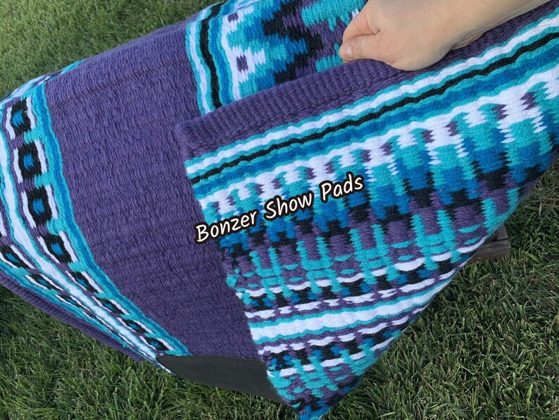 Western Show Pad Custom Saddle Pad Western Saddle Pad Saddle Blanket ...