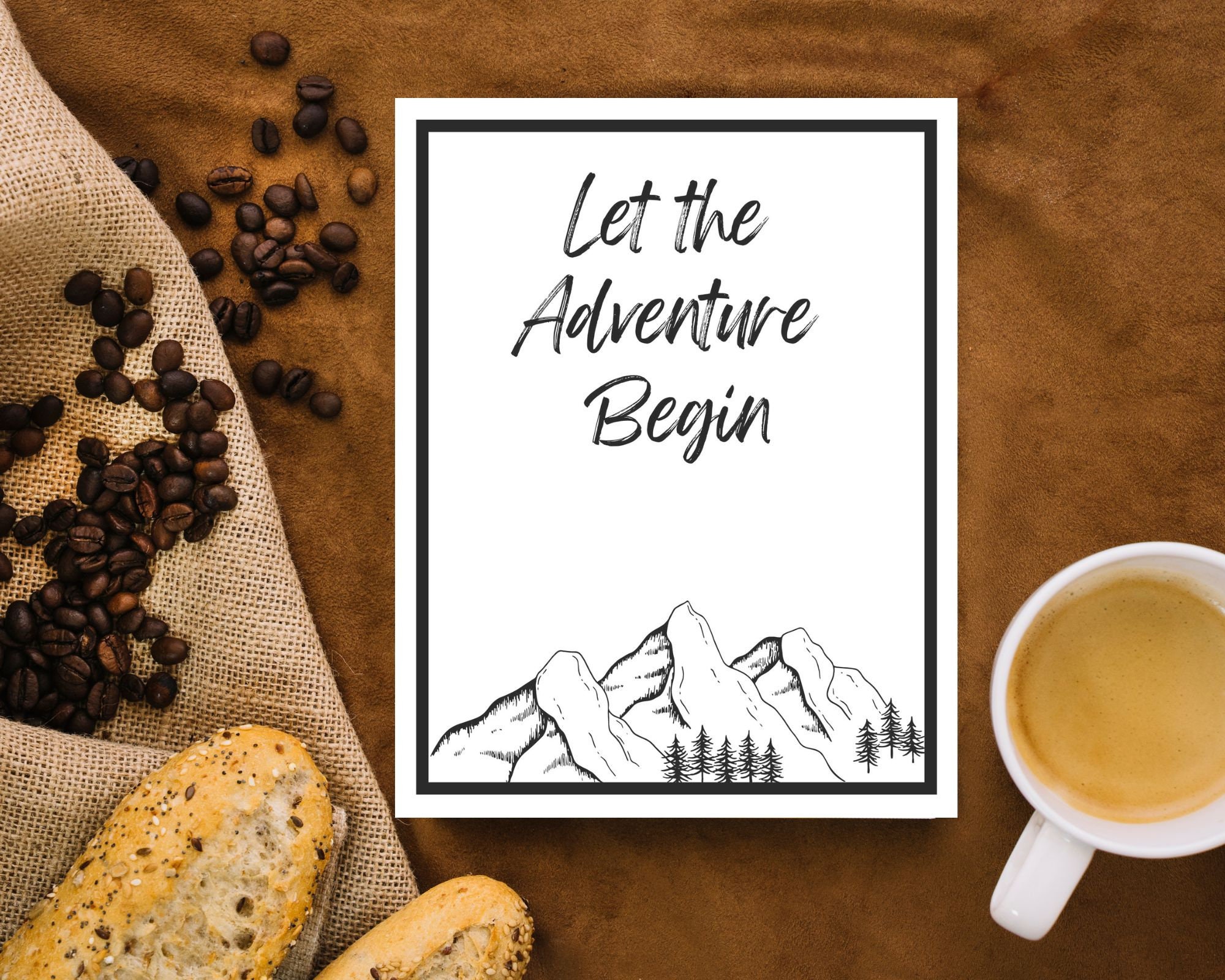 Printable Travel Journal for Kids and Adults: Adventure Awaits ...