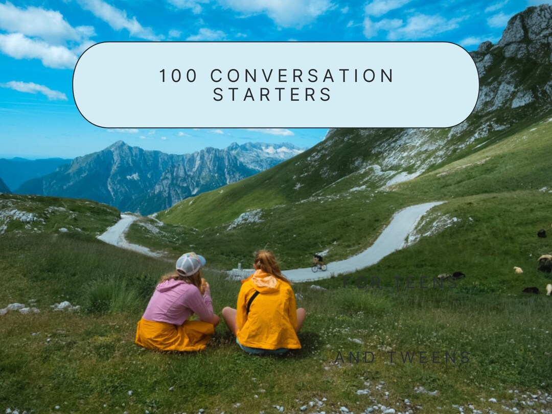 Conversation Starters for Teens, Tweens, Kids and Adults, Road Trip ...