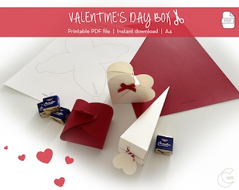 Valentine's Day Box Project Directions - Etsy