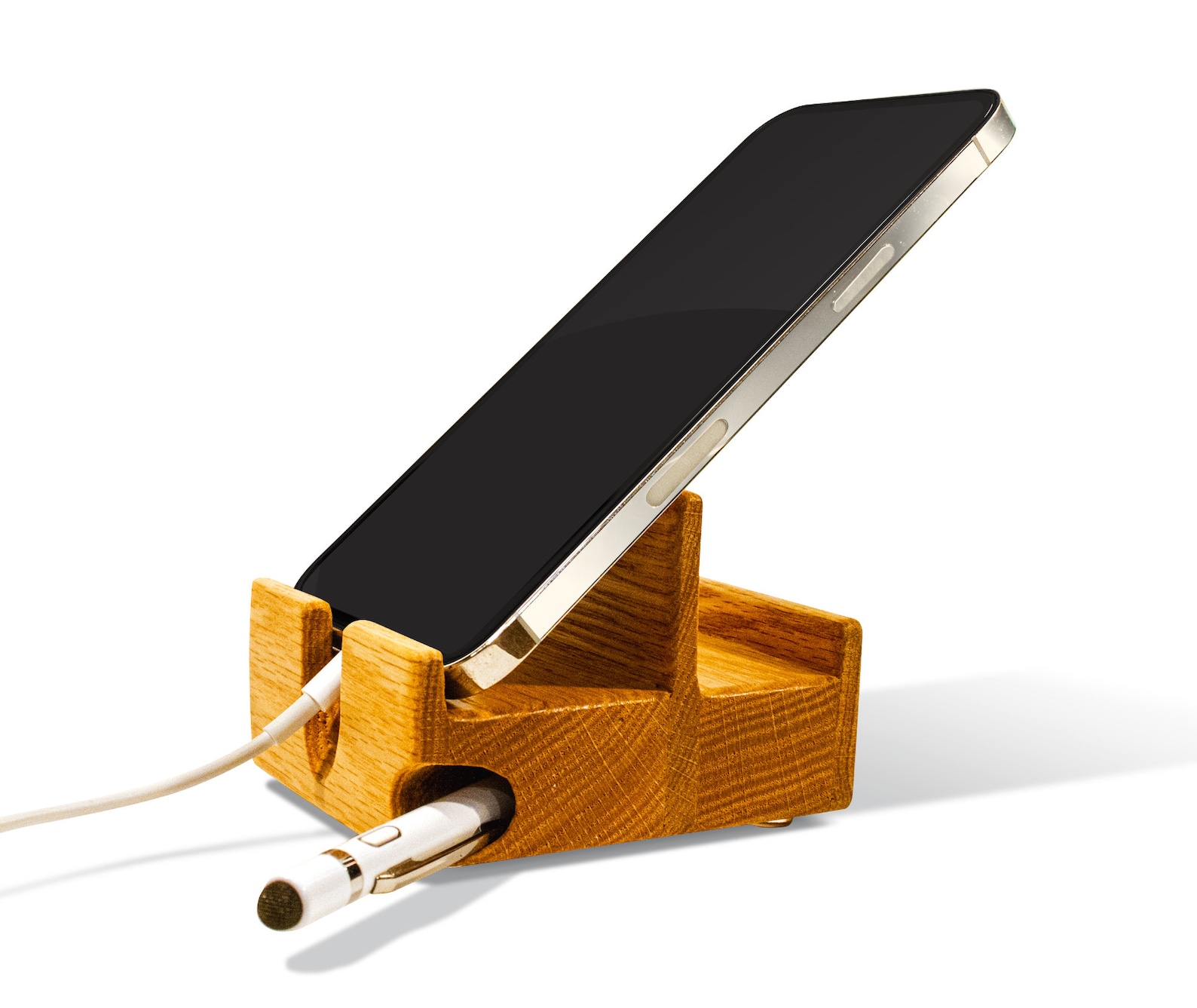 Handcrafted Solid Wood Smart Phone Holder - Etsy