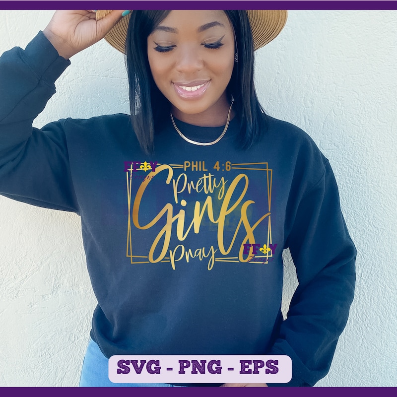 Pretty Girl Svg - Etsy