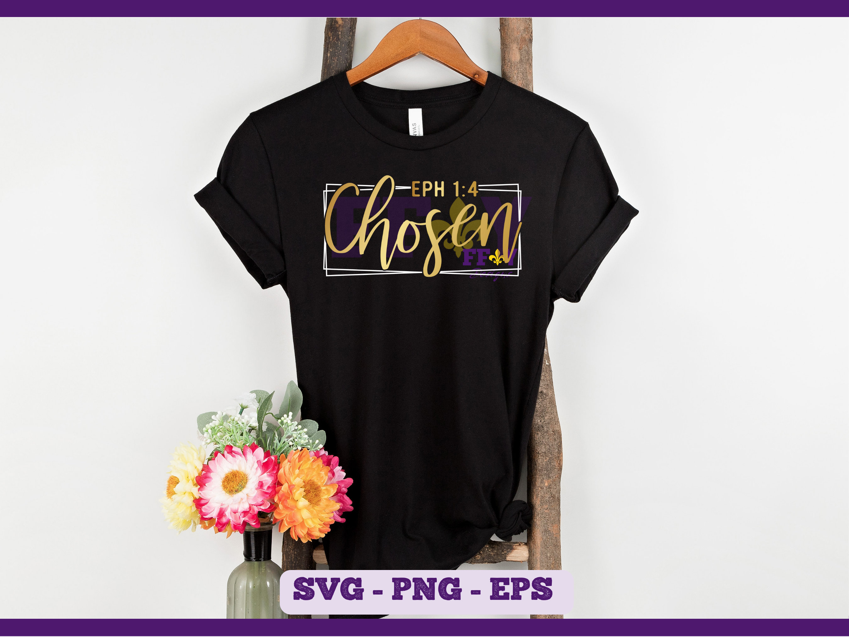 Chosen SVG, Bible Verse SVG, Religious SVG, Inspirational Svg ...