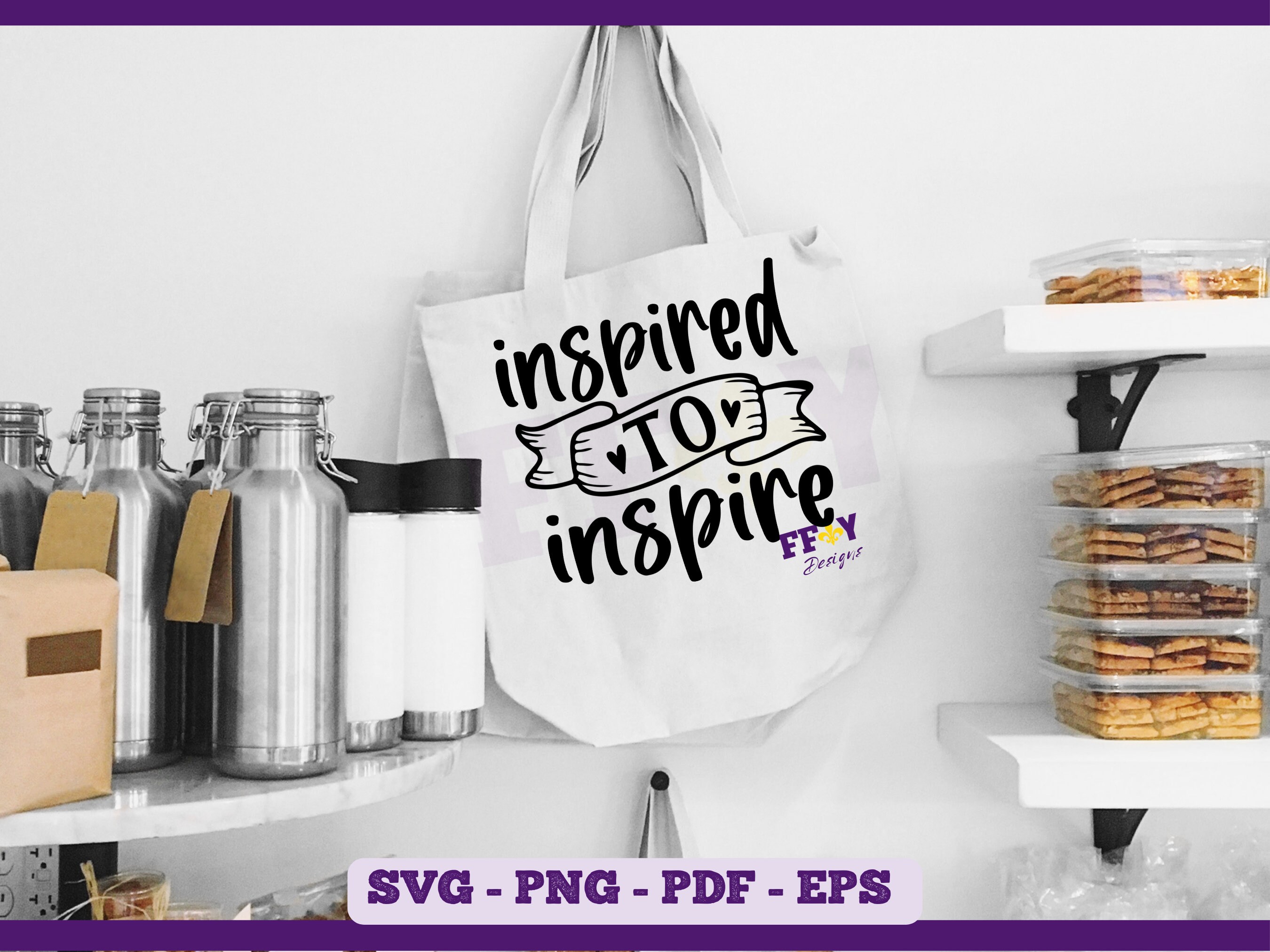 Inspired to Inspire SVG Inspired SVG Inspirational SVG - Etsy