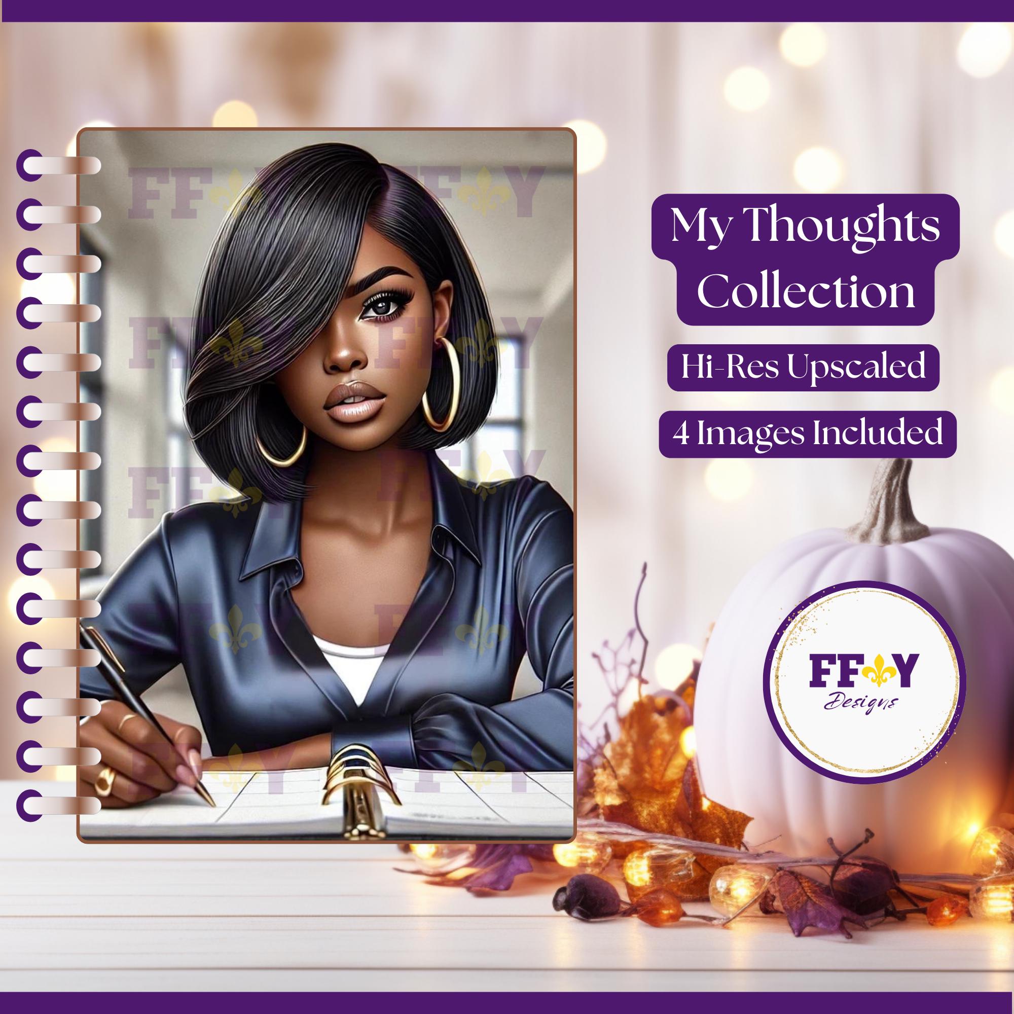 Empowering Journal Covers for Women | Digital PNG Designs for Planners ...