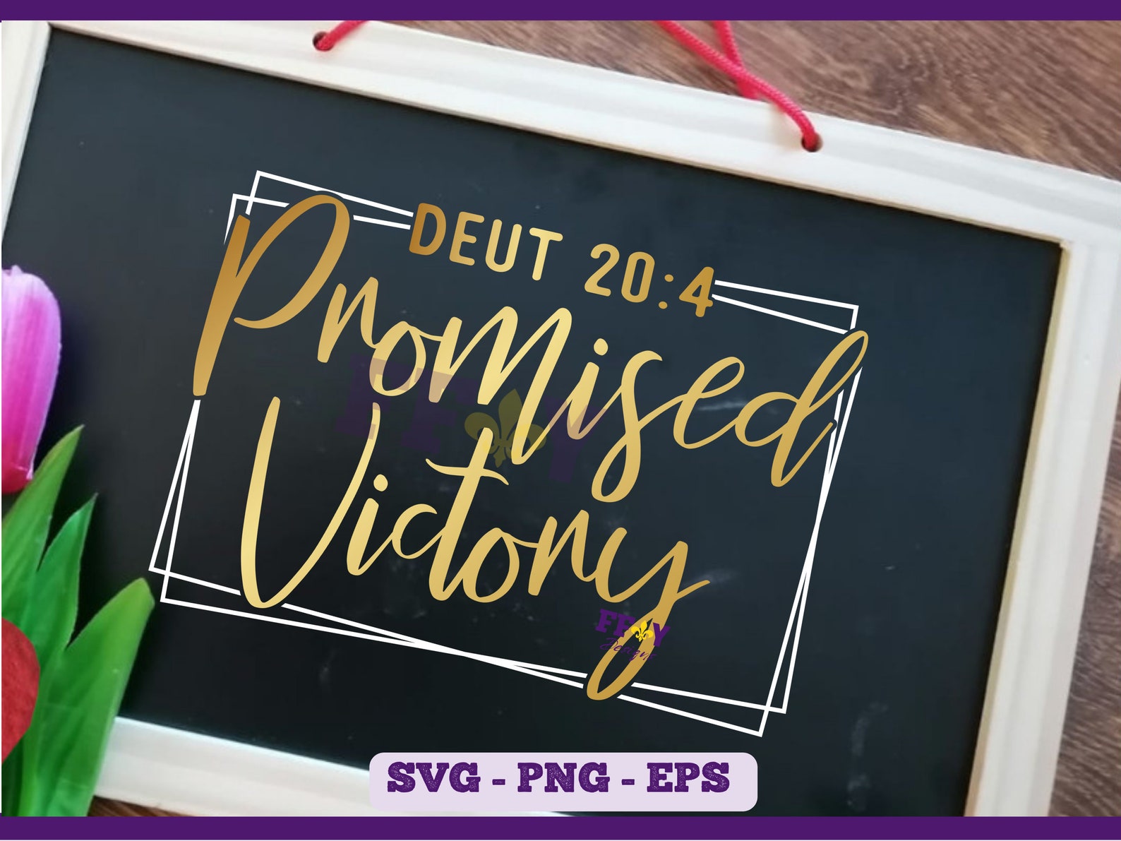 Promised Victory SVG, Bible Verse SVG, Religious Svg, Inspirational SVG ...