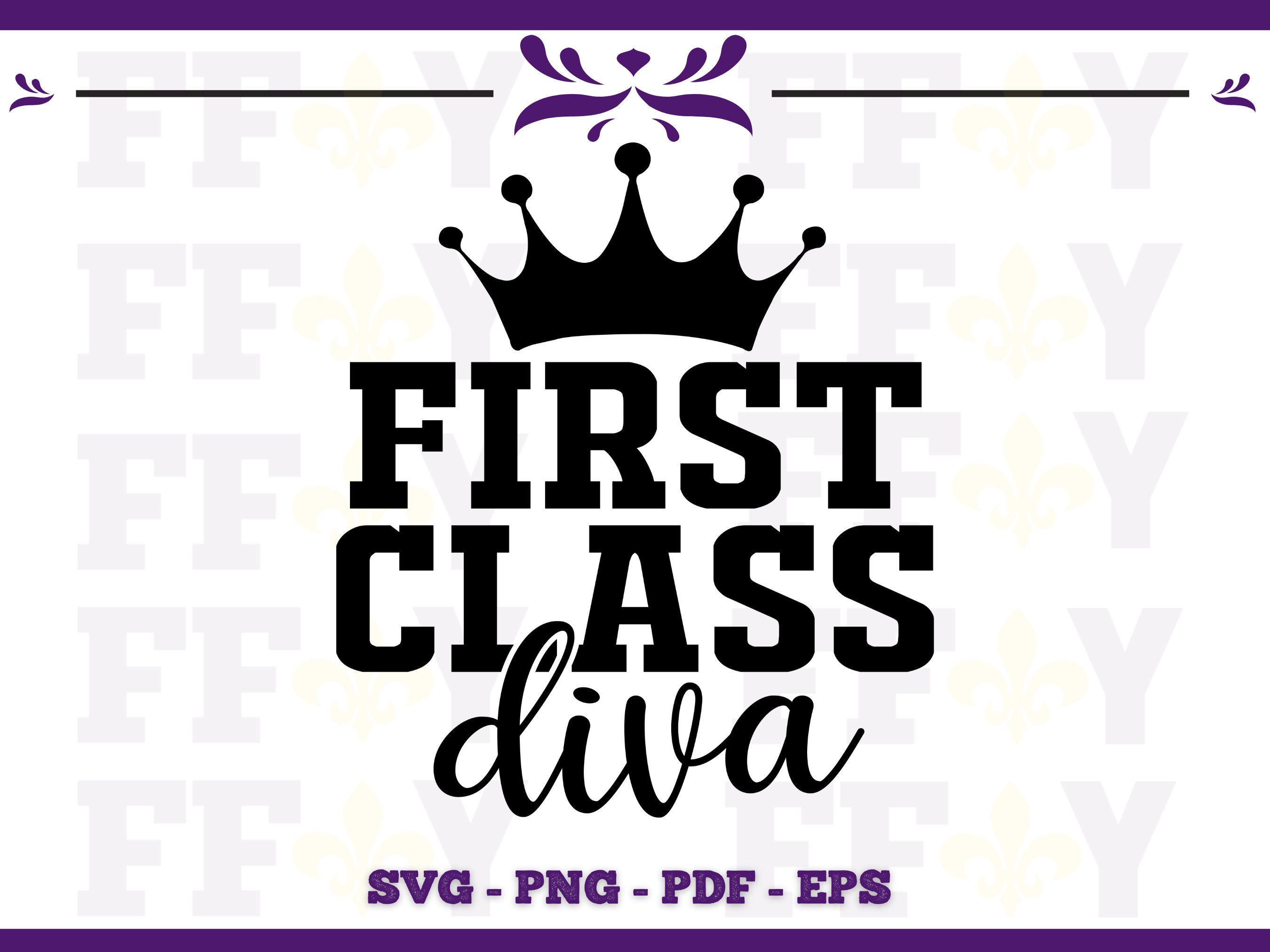 Diva SVG Queen SVG Diva With Crown SVG Cricut Silhouette - Etsy Israel