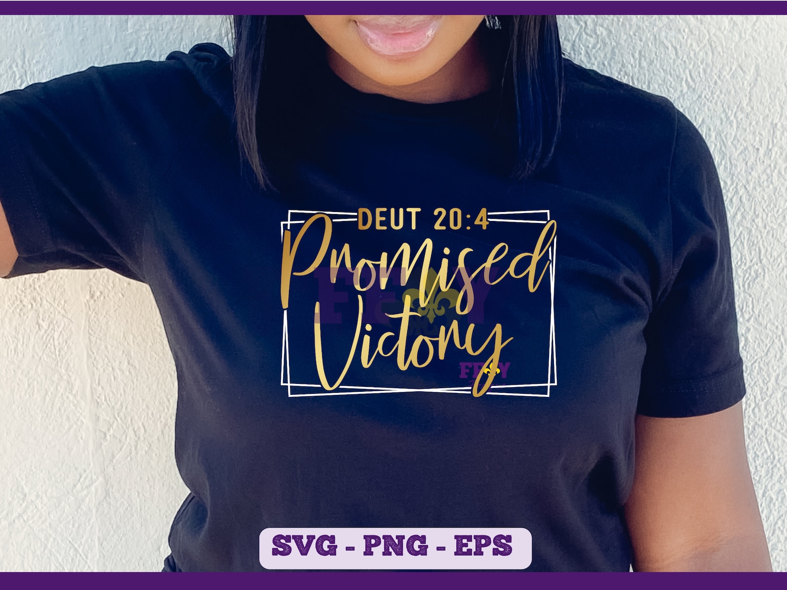 Promised Victory SVG, Bible Verse SVG, Religious Svg, Inspirational SVG ...