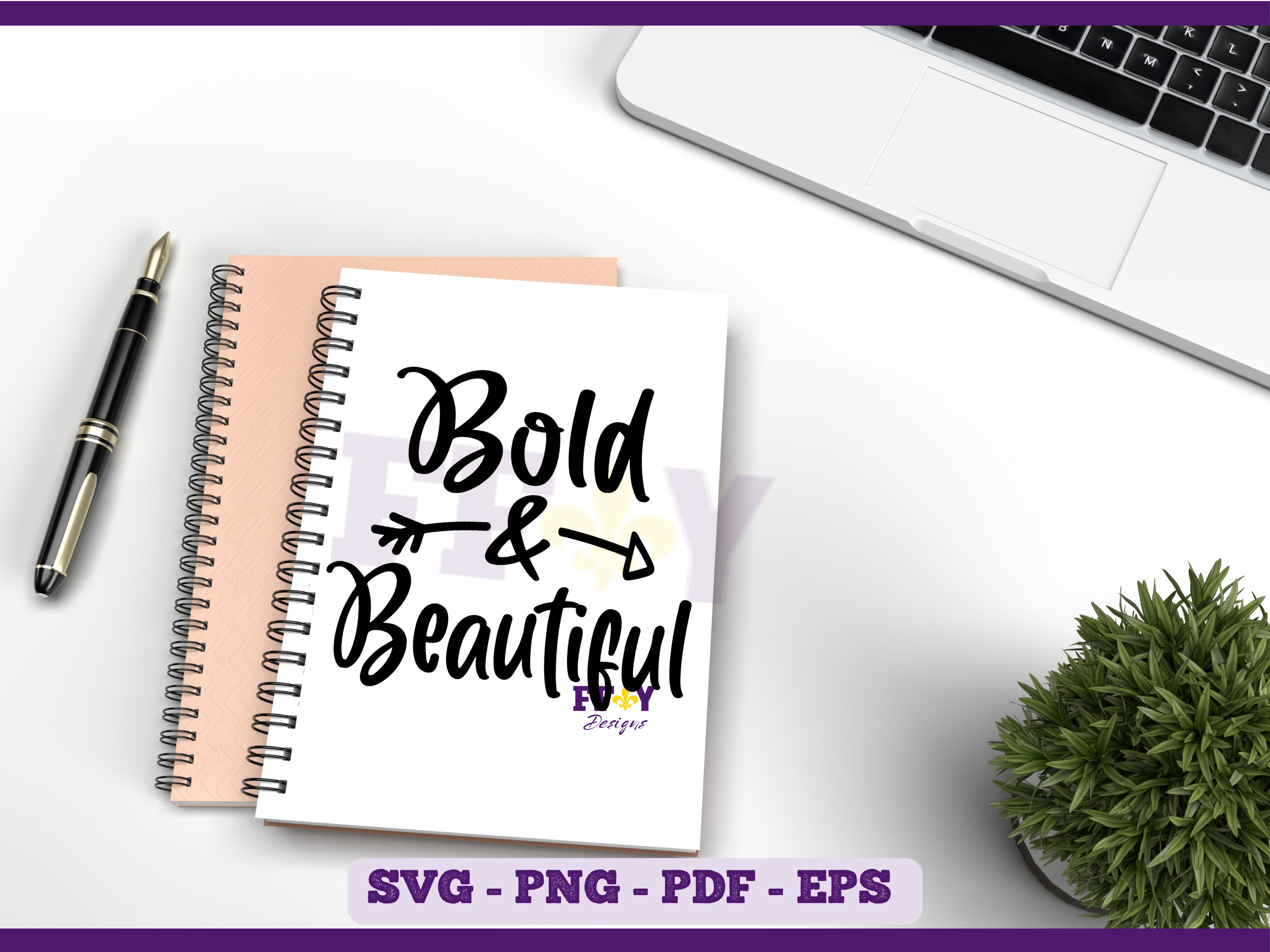 Bold & Beautiful SVG PNG Bold and Beautiful Self Love Svg - Etsy