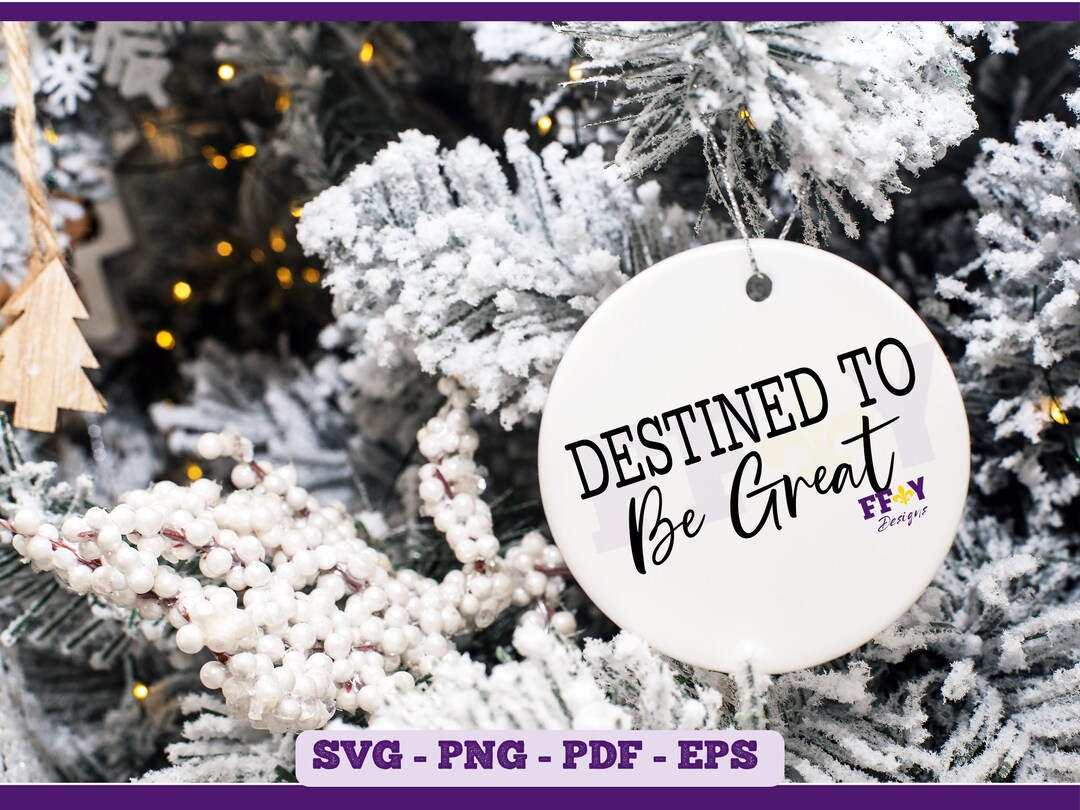 Destined to Be Great SVG Destined for Greatness SVG Women - Etsy