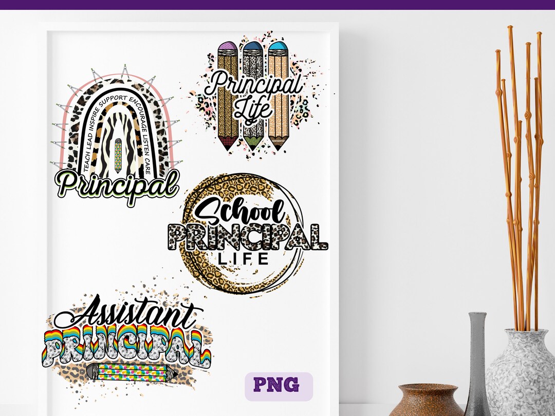 Principle PNG Bundle, Principle Shirt Design Bundle, Back to School ...