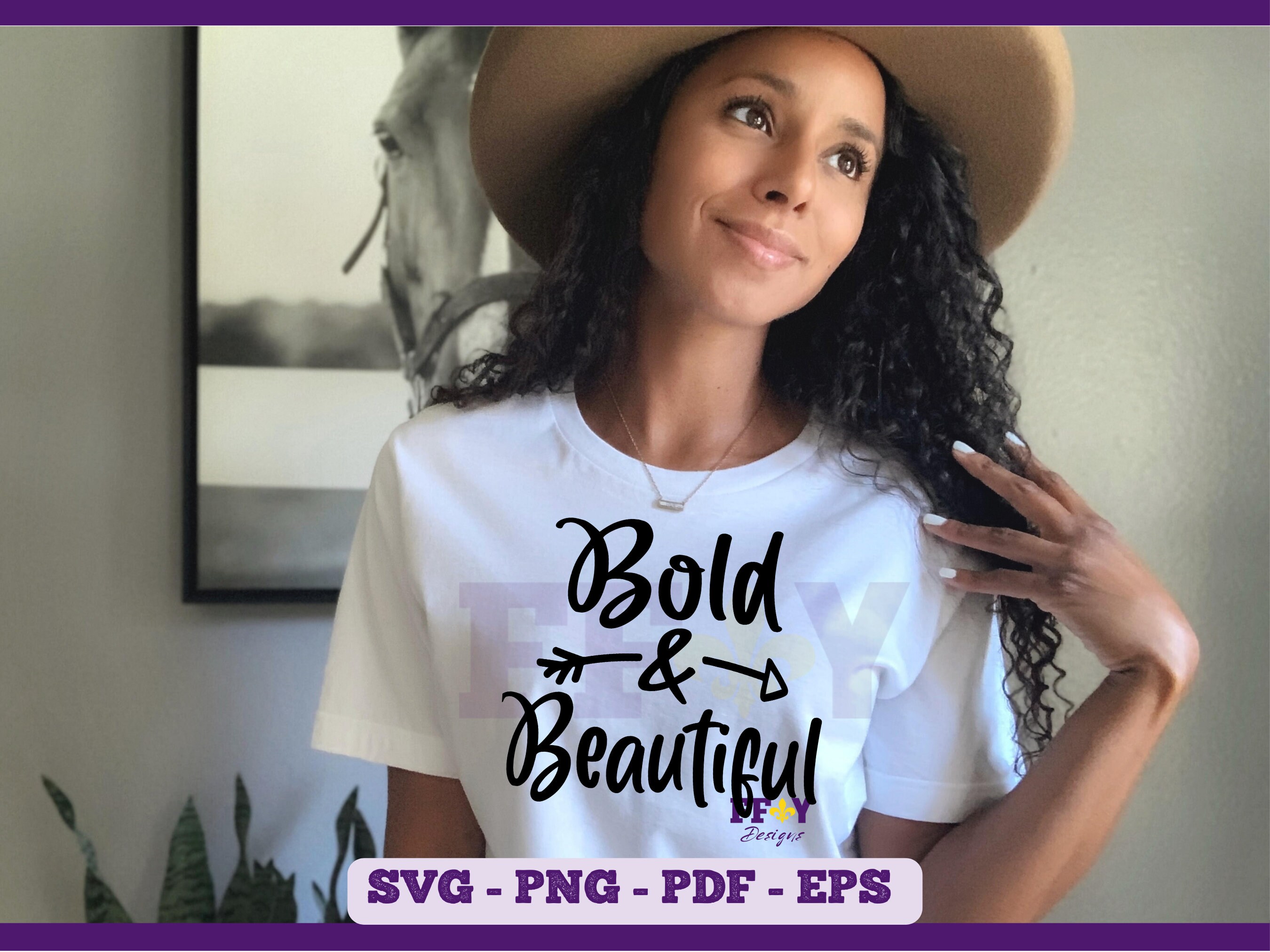 Bold & Beautiful SVG PNG, Bold and Beautiful, Self Love Svg, Confidence ...