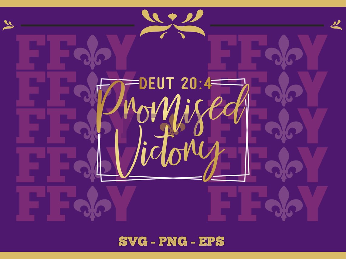 Promised Victory SVG, Bible Verse SVG, Religious Svg, Inspirational SVG ...
