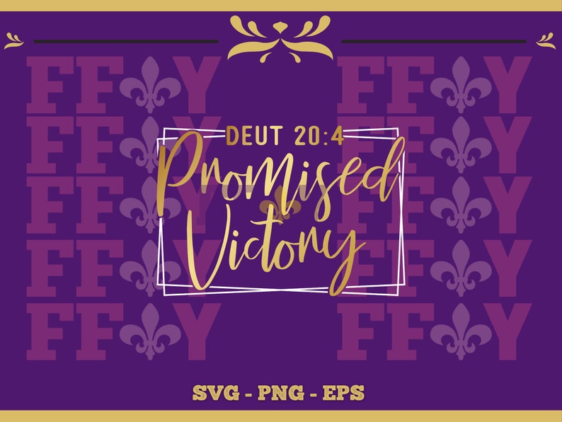 Promised Victory SVG, Bible Verse SVG, Religious Svg, Inspirational SVG ...