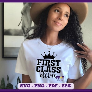 Diva SVG Queen SVG Diva With Crown SVG Cricut Silhouette - Etsy