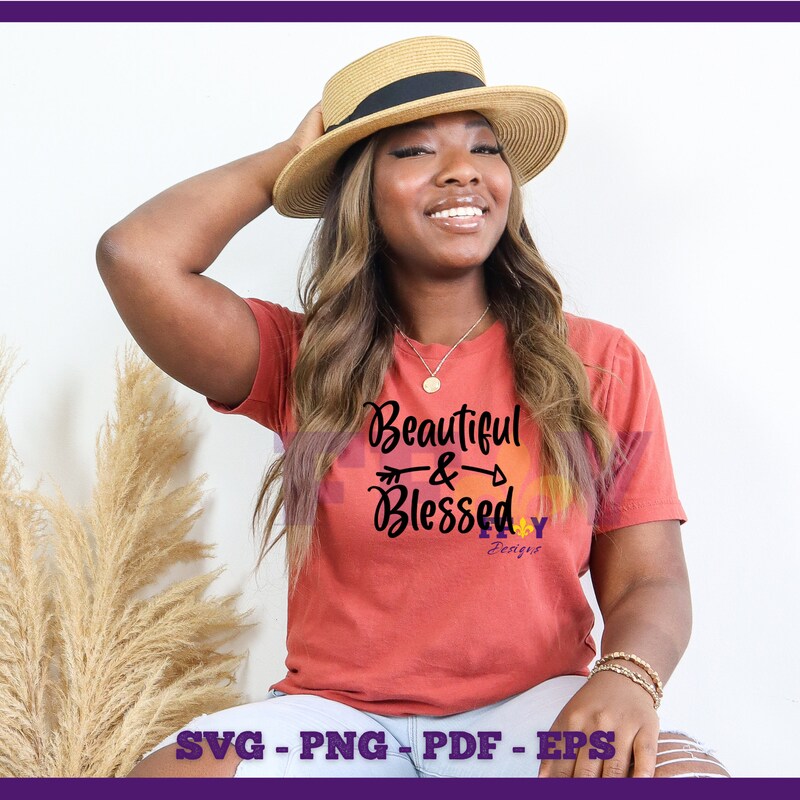 Blessed Svg - Etsy