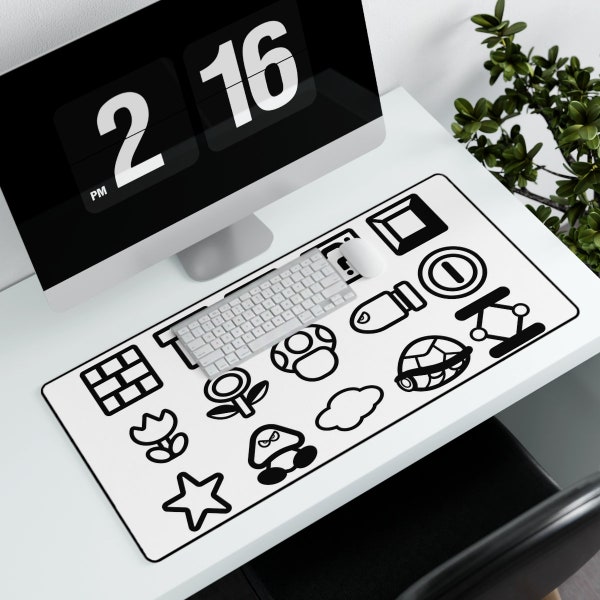 Nintendo Desk Mat - Etsy