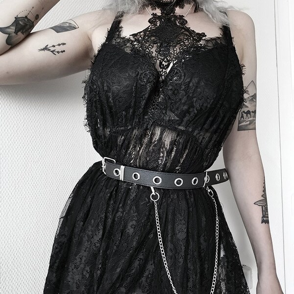 Gothic Lace Dress - Etsy