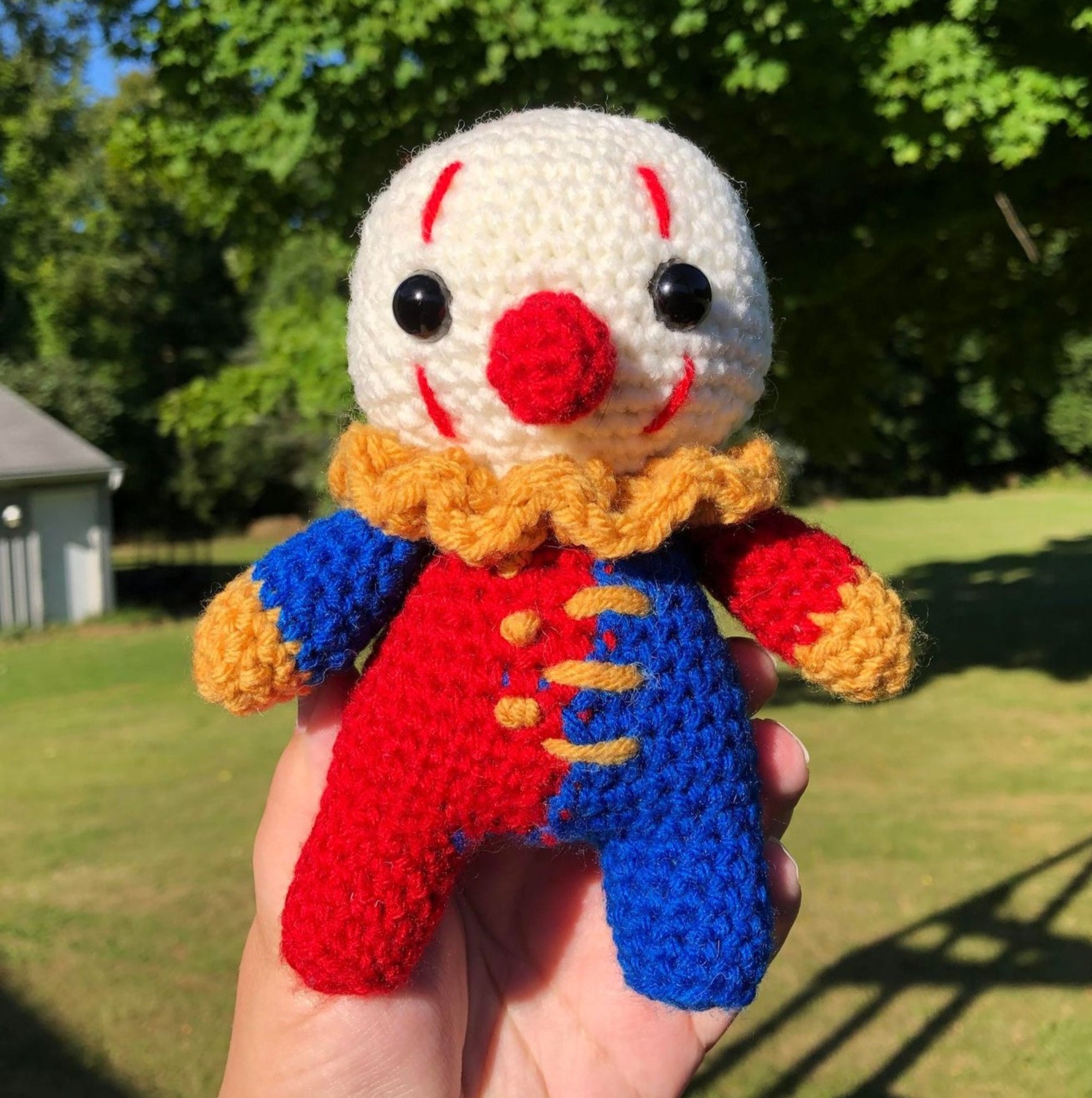 Cutesy the Clown Crochet Pattern - Etsy