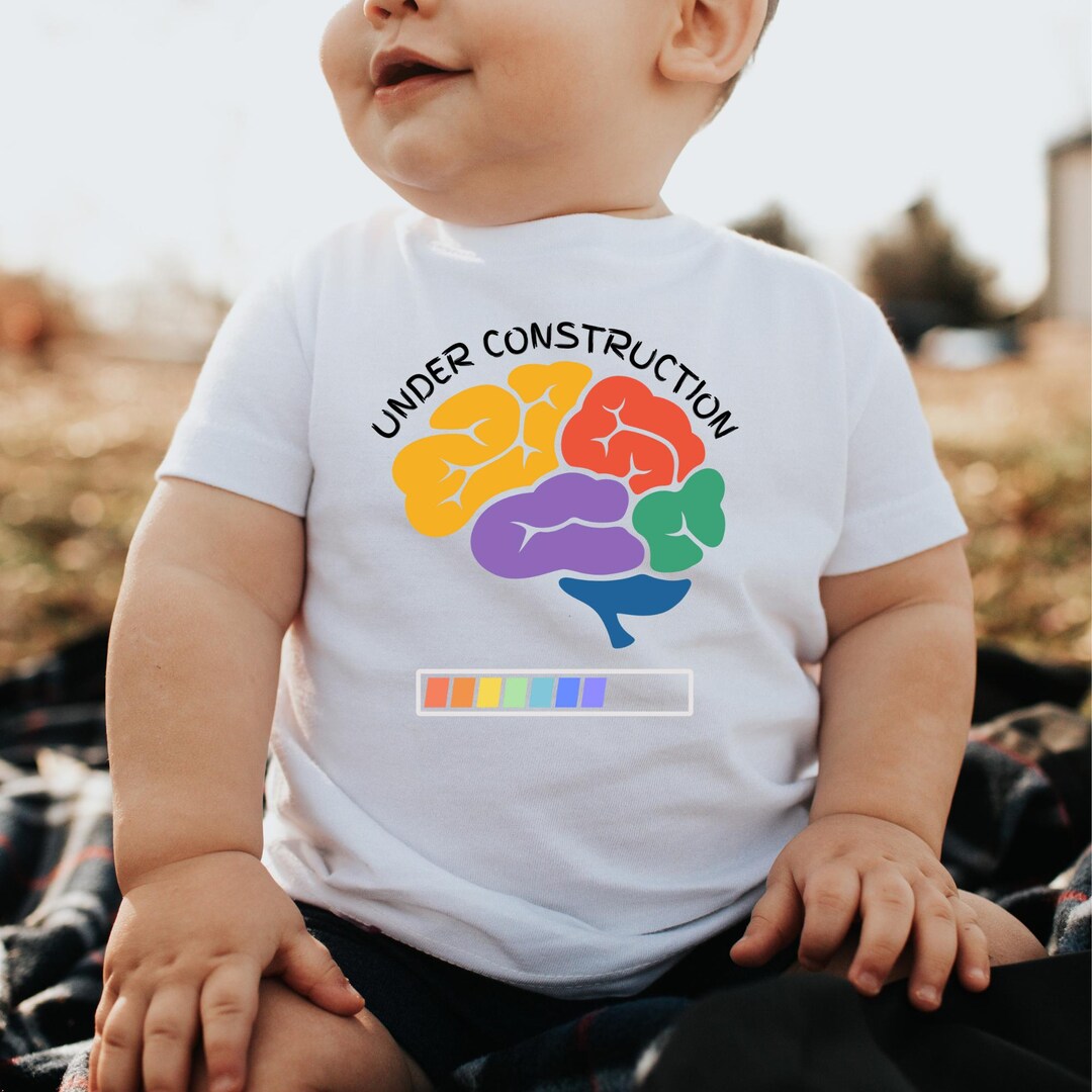 Baby Bodysuit Brain Construction Therapist Gift Ideas Neuro Science ...