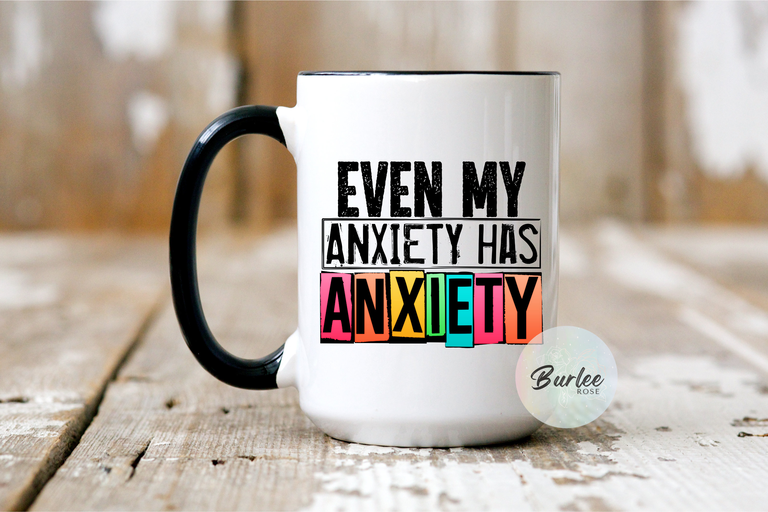 Even My Anxiety Has Anxiety Mug 15oz Funny Coffee Cup: - Etsy Hong Kong