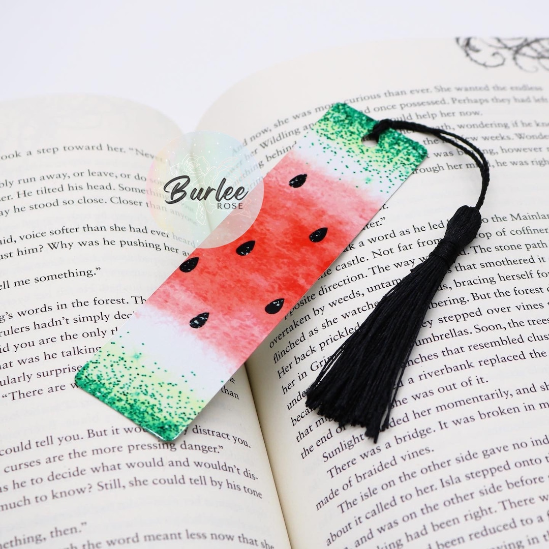 Watermelon Bookmark Metal Watermelon Gifts Book Gifts for Book Lovers ...