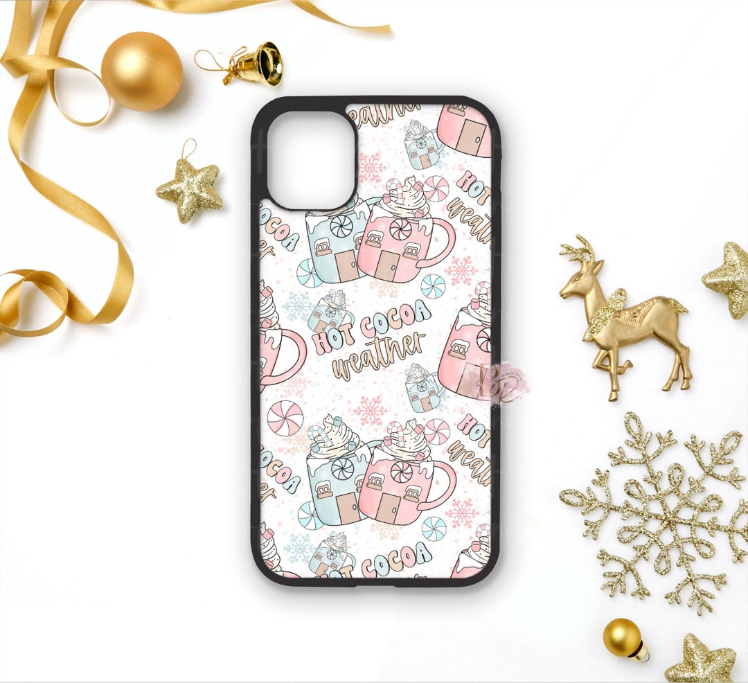 Hot Cocoa Weather Phone Case iPhone Case Samsung Case Gifts for Women ...