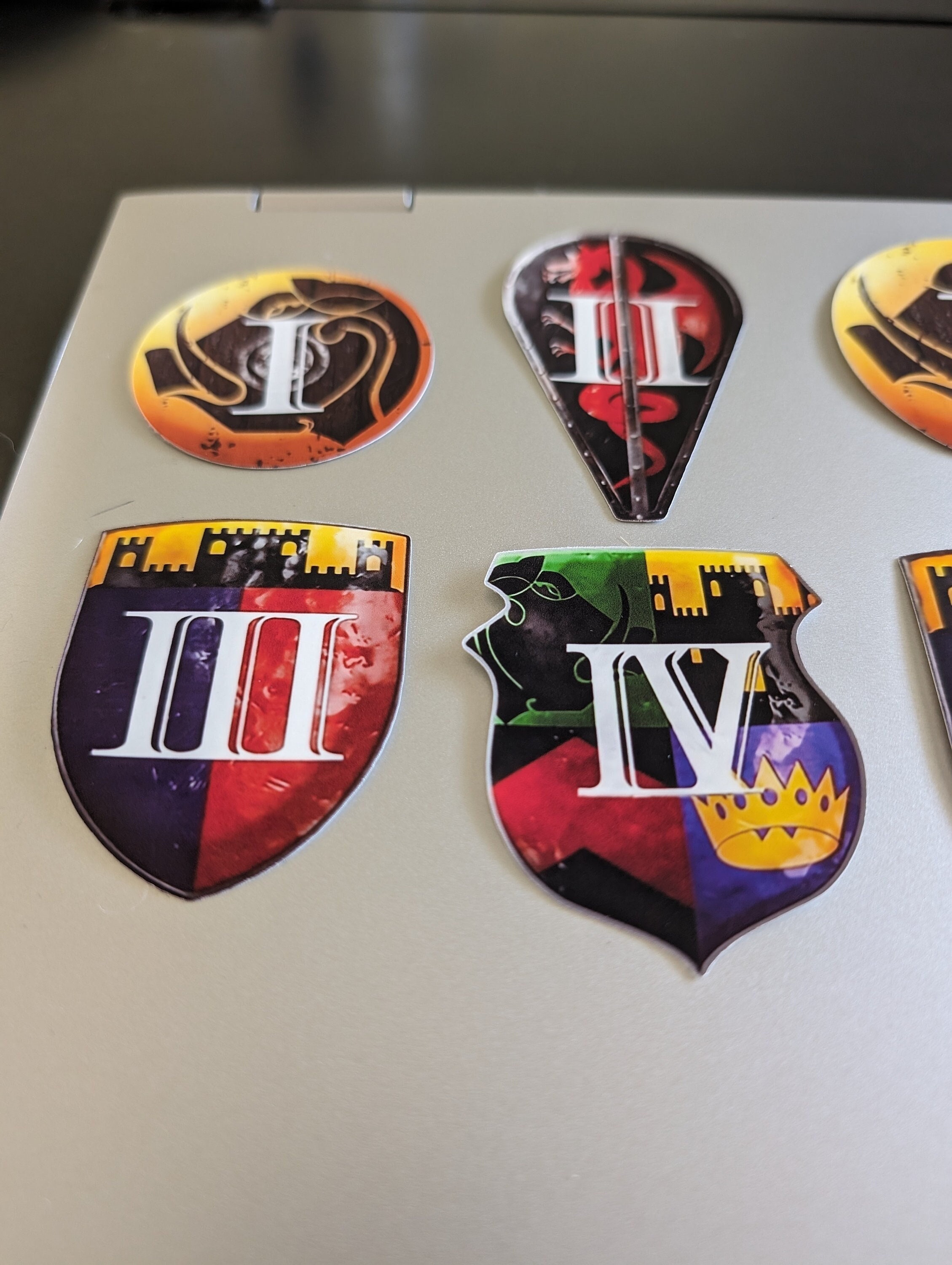 Age of Empires 2 Ages Stickers, AOE 2 Glossy Kiss-cut Stickers, Dark ...