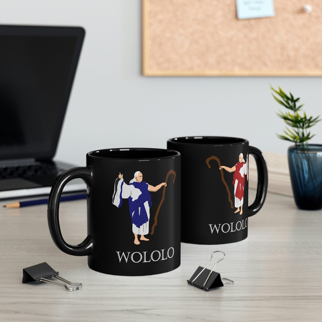 WOLOLO Age of Empires 2 Priest Mug, Age of Empires Monk Cup, AOE Merch ...