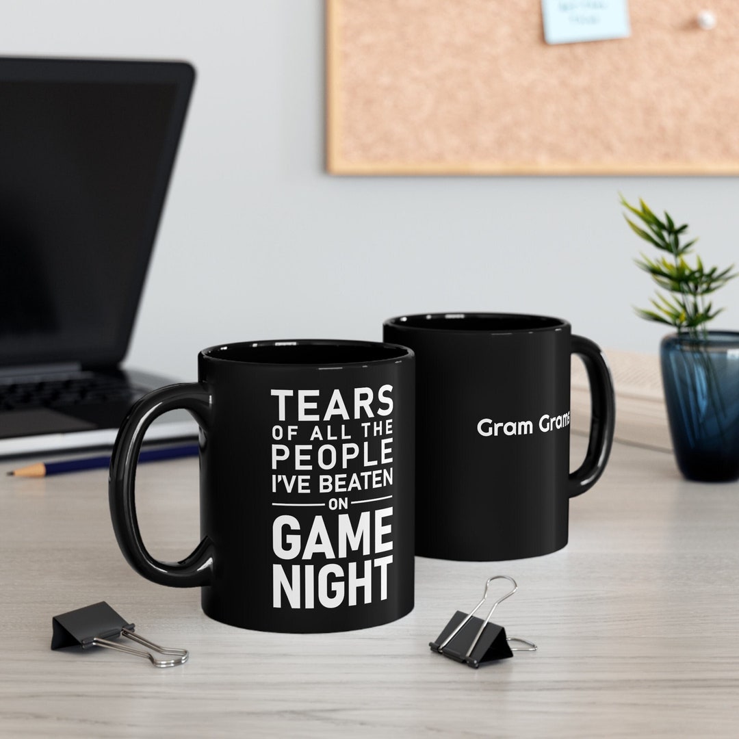 Game Night Trophy Gamer Mug Board Game Gift Personalized Award - Etsy