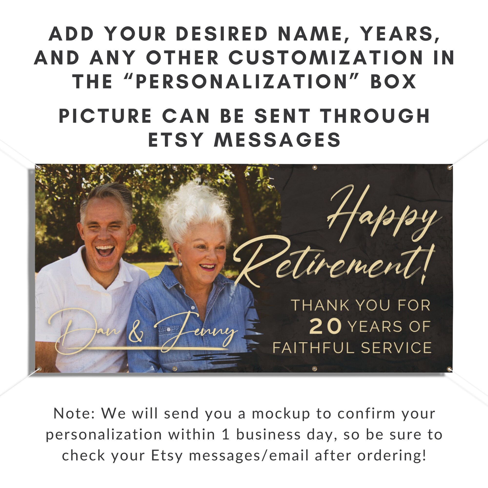 Retirement Party Sign Retirement Banner for Retired Nurse/principal ...