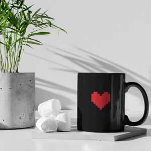 Funny Undertale Mug for Gamer Undertale Gift Gamer Mug, Caffeine Fills ...