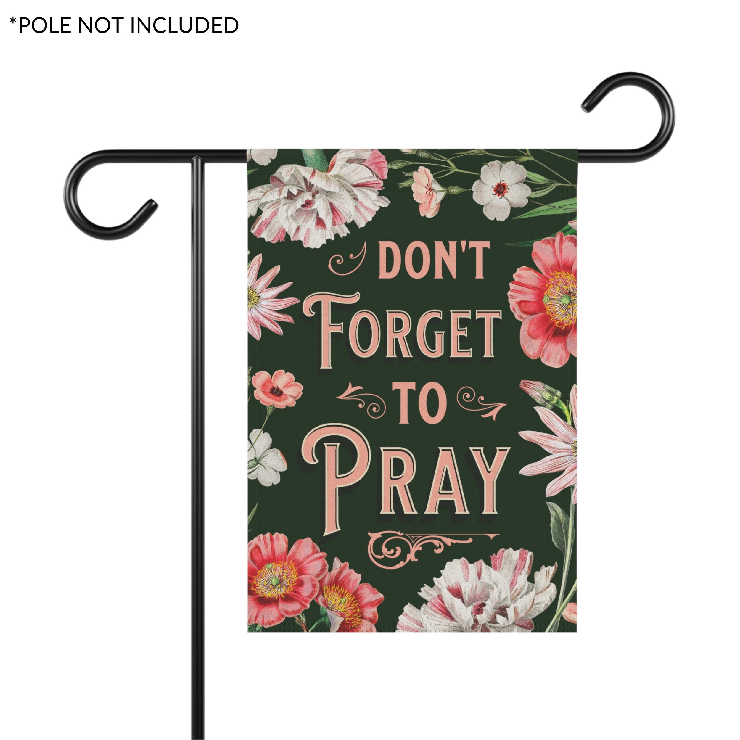 Prayer Garden Sign Christian Garden Banner for Yard Prayer - Etsy