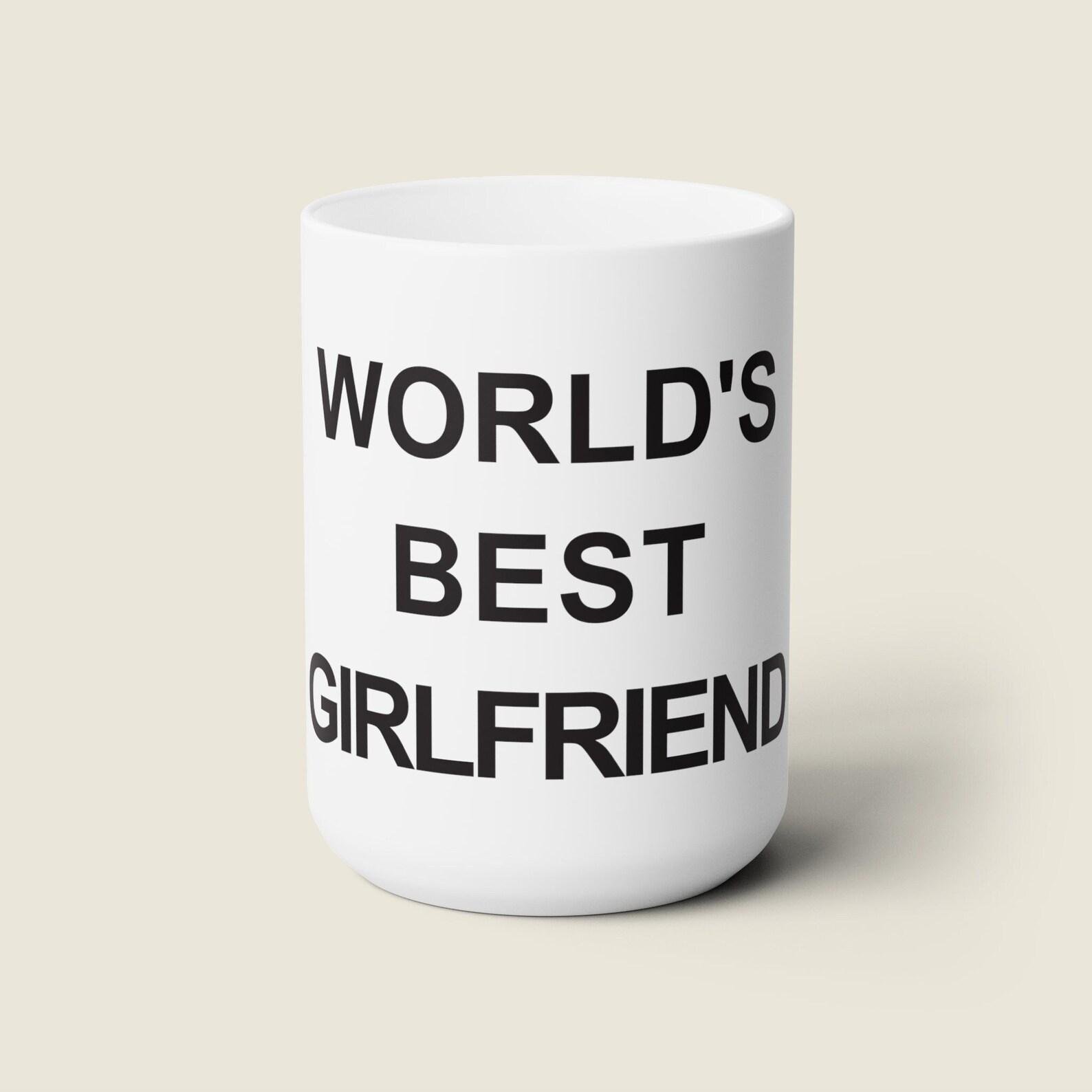 Worlds Best Girlfriend Mug the Office Valentines Day Gift for Her Funny ...