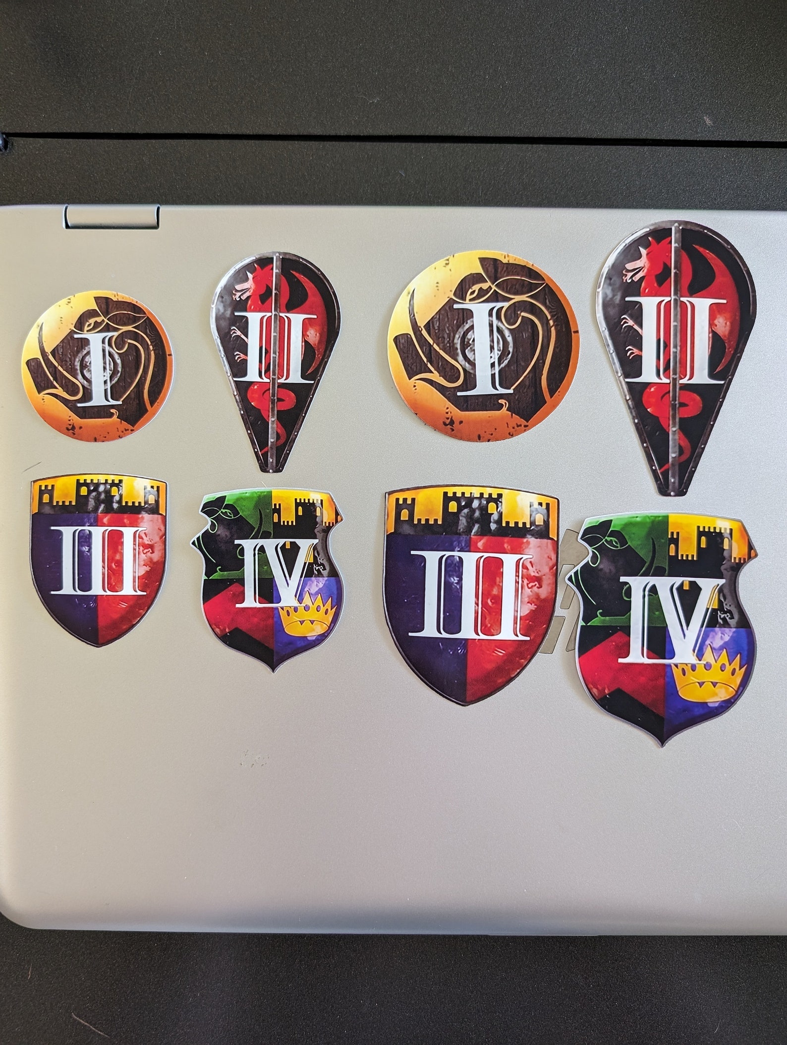Age of Empires 2 Ages Stickers, AOE 2 Glossy Kiss-cut Stickers, Dark ...