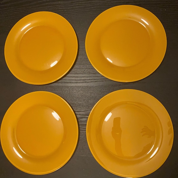 Orange Plates - Etsy
